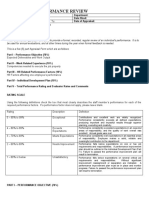Annual Performance Appraisal Form 2024 | PDF | Performance Appraisal | Goal