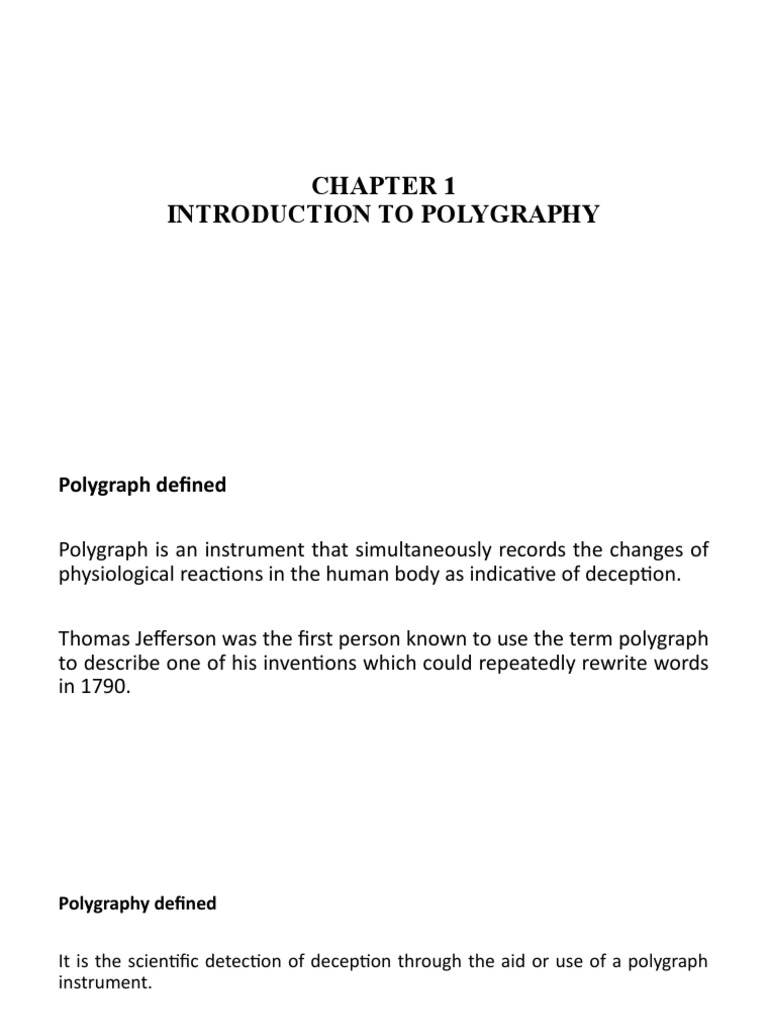Polygraphy Module New | PDF | Polygraph | Homeostasis