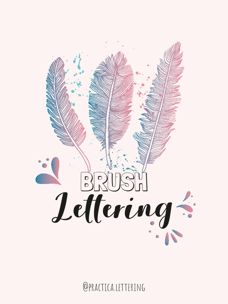 Aprende las técnicas básicas de lettering | PDF | Diseño | Diseño gráfico