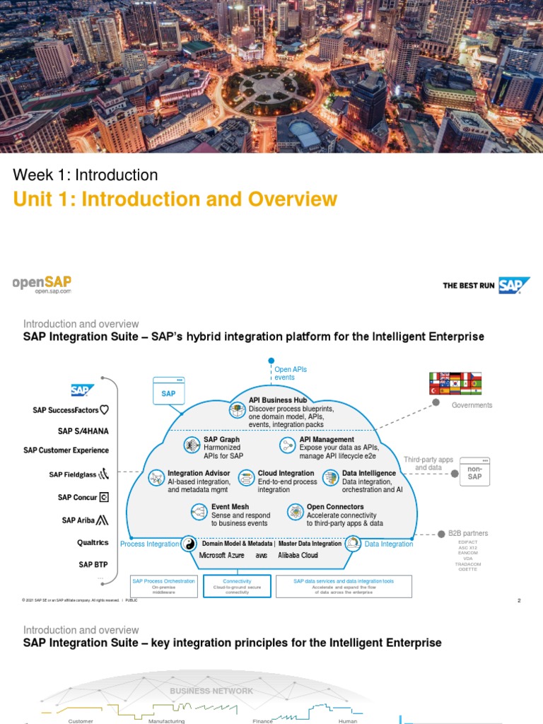 OpenSAP Cp10 Week 1 All Slides | PDF | Cloud Computing | Subscription Business Model