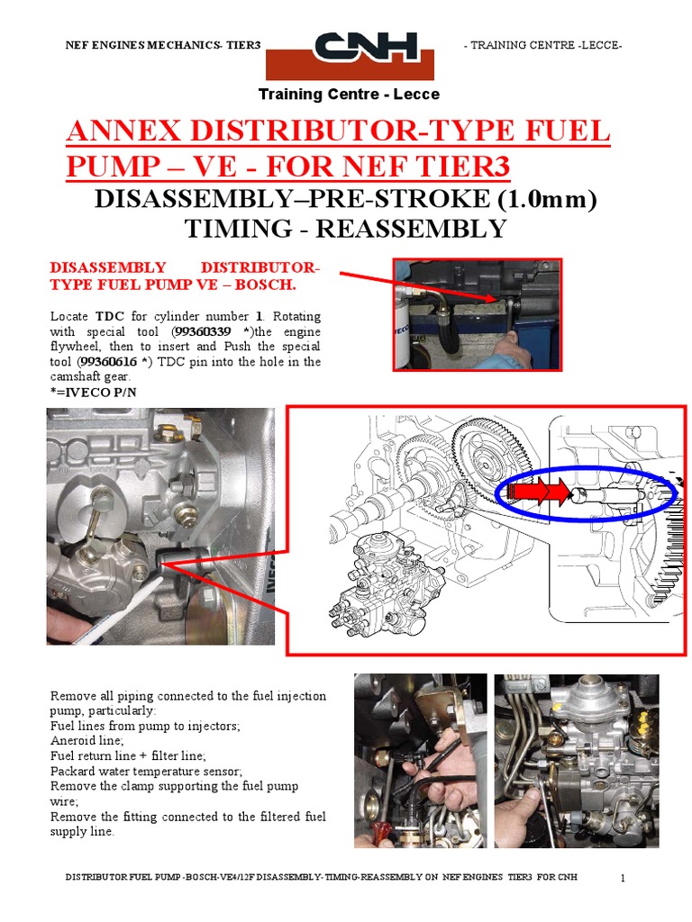 Bosch Distributor Pump Ve | PDF | Pump | Distributor