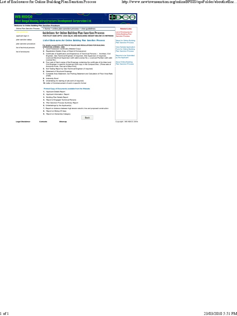 List of Enclosures For Onli.. | PDF | Engineer | Architect