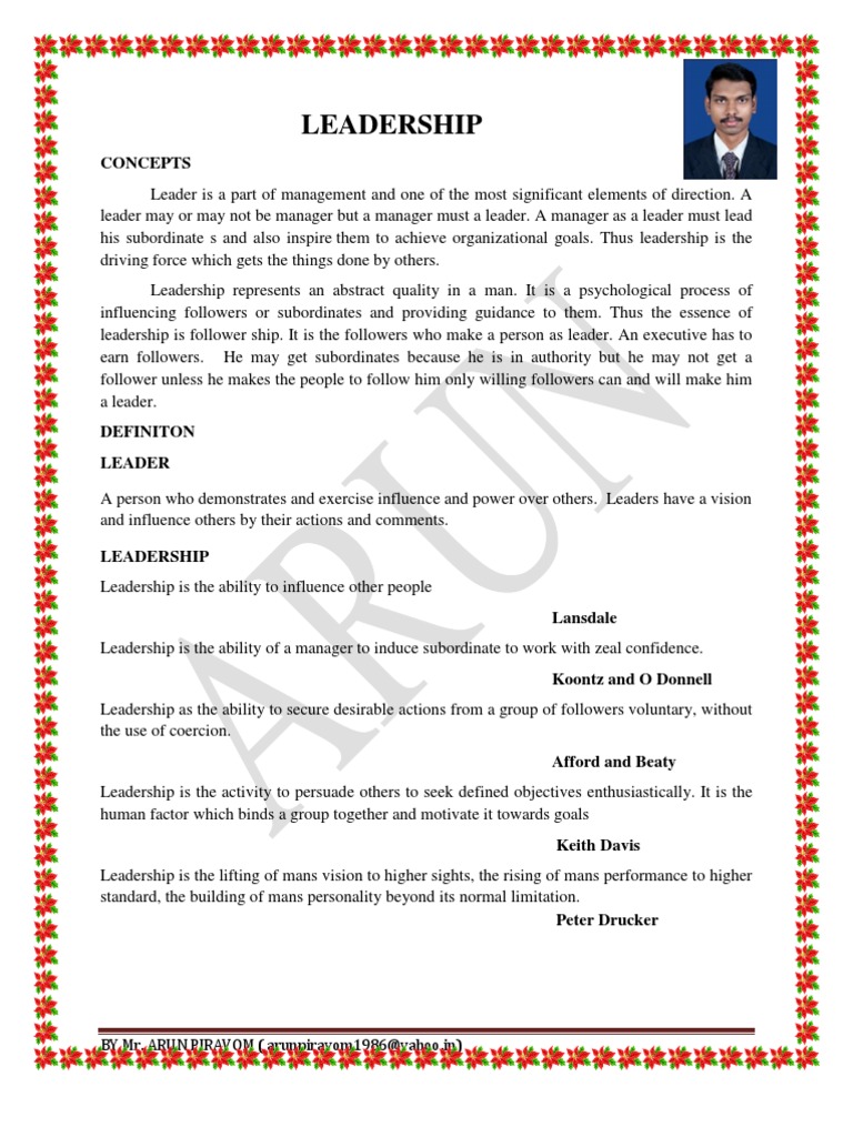 Leadership | PDF | Leadership | Motivation