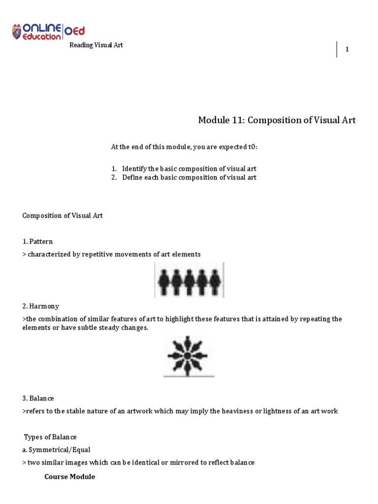 Composition Principles in Visual Art | PDF | Composition (Visual Arts ...