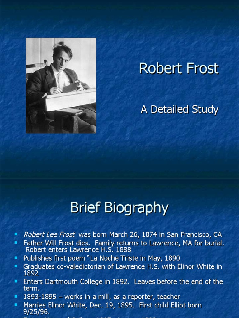 Robert Frost | PDF