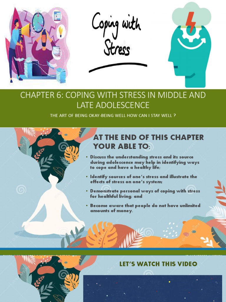 Chapter 6 PDF Coping Up With Stress in Middle and Late Adolescence | PDF | Stress (Biology ...
