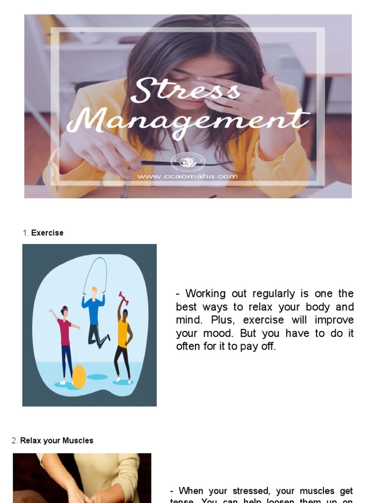 Stress Management Tips | PDF | Mindfulness | Stress (Biology)