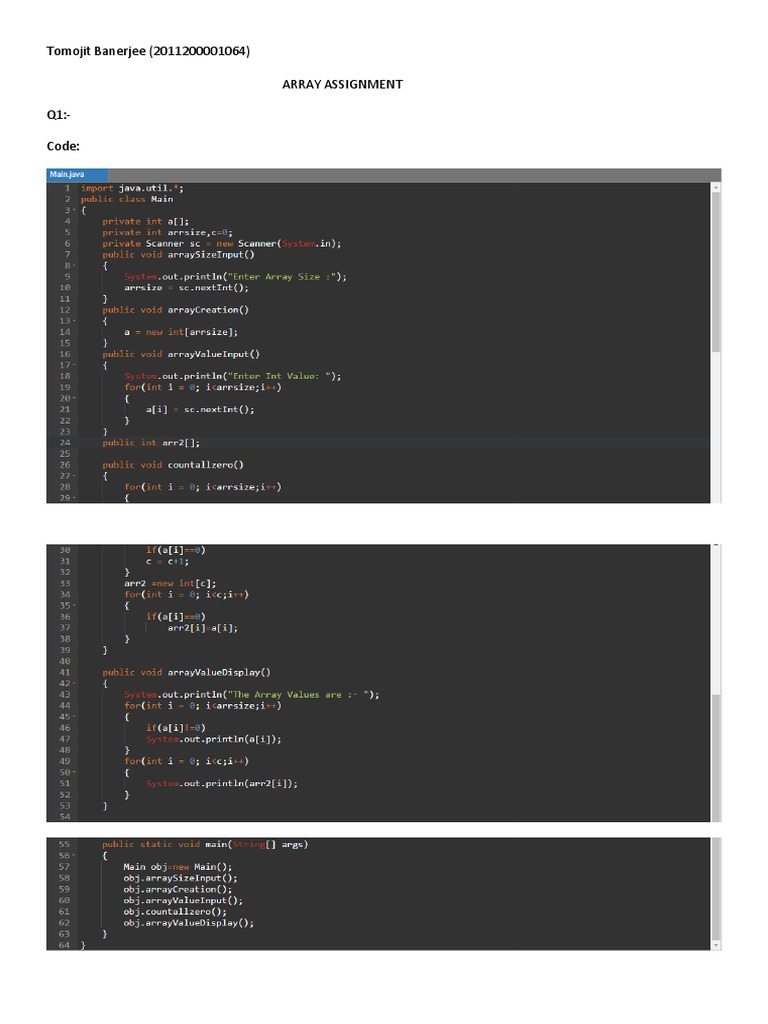 Java Assignment 3 | PDF | Software Engineering | Object Oriented ... Java Assignment 3 | PDF | Software Engineering | Object Oriented ...