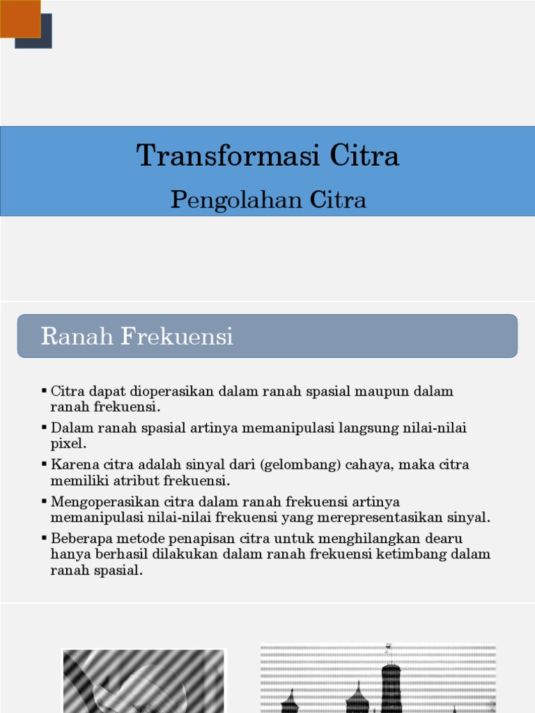 Pertemuan 6 - Transformasi Citra | PDF