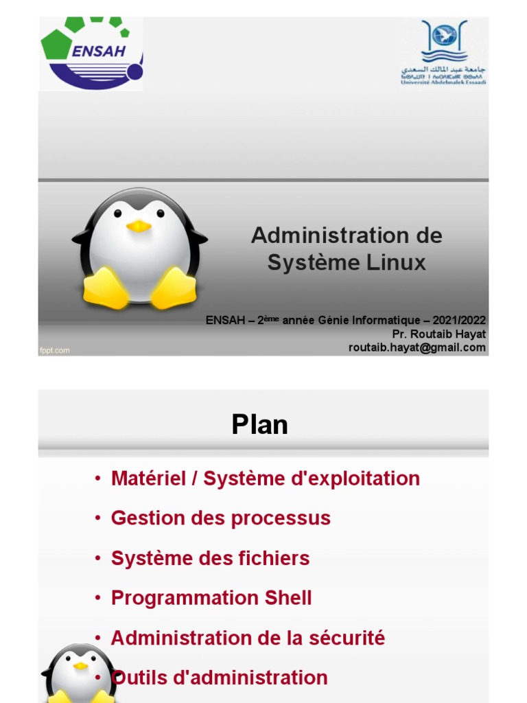 Administration Linux Partie III | PDF | Distribution Linux | Unix