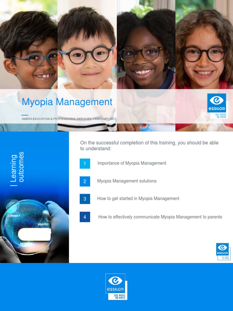 Myopia Management - GAPOPIN - Oct 2021 | PDF | Glasses | Eye