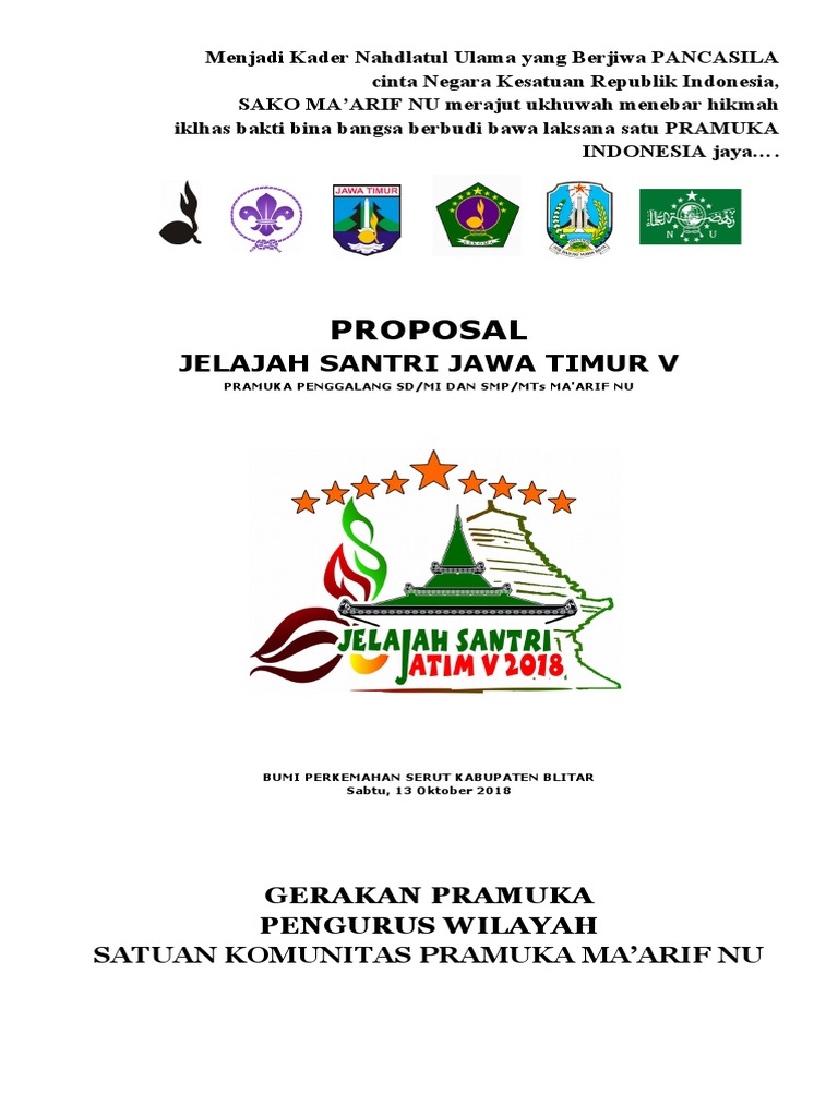 Juknis Jelajah Santri Jatim 2018 | PDF | Ilmu Sosial | Perjalanan Juknis Jelajah Santri Jatim 2018 | PDF | Ilmu Sosial | Perjalanan