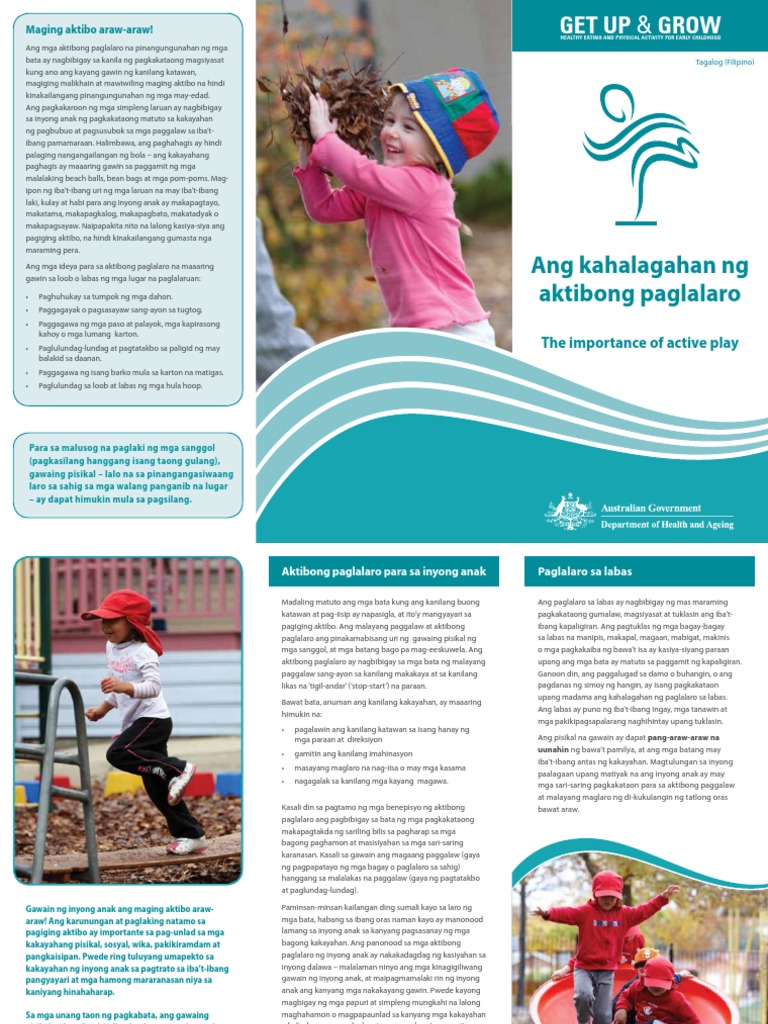 FIL-Brochure 10-Importance of Active Play | PDF