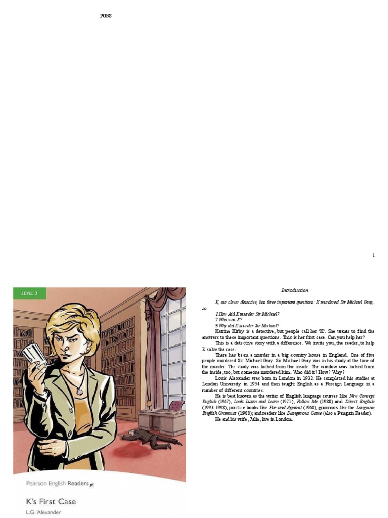 Ks First Case (Level 3) | PDF