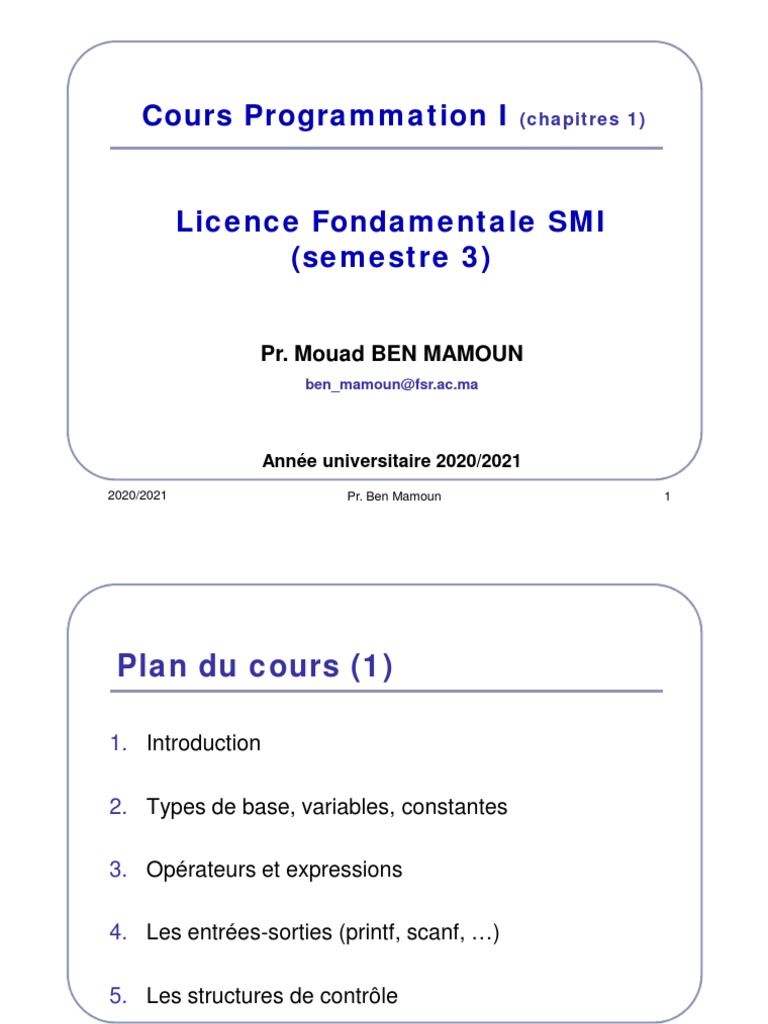 Chap1 Introduction | PDF | Langage de programmation | Compilateur
