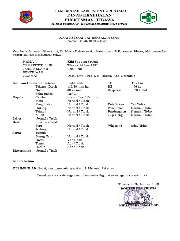 Kir Dokter 2018 | PDF