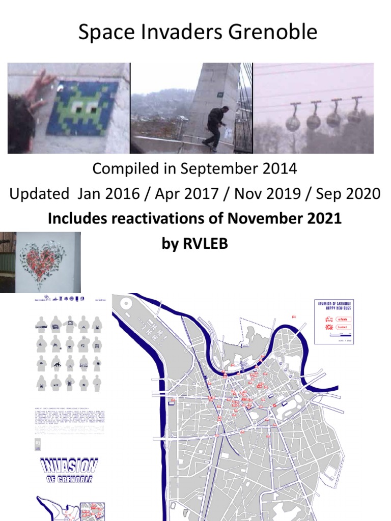 Space Invaders in Grenoble Map | PDF