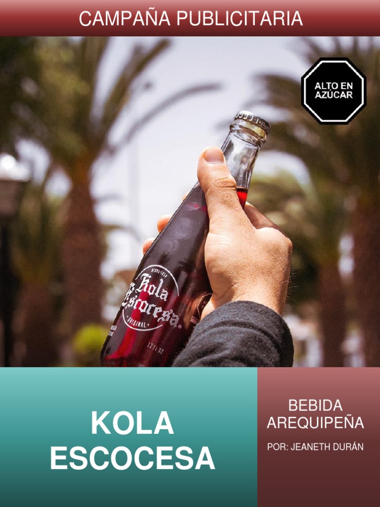 Kola Escocesa Campaña | PDF | Coca Cola | Bebida