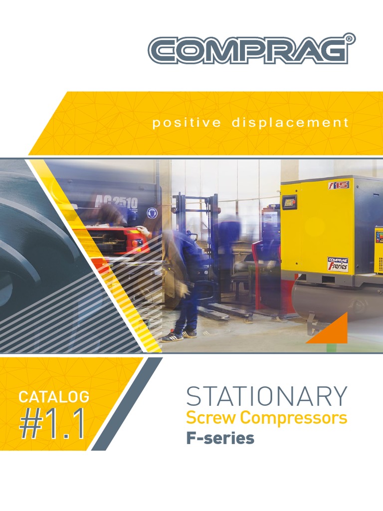 Catalog Stationary Screw Compressors F en V 1 3 Web | PDF | Valve ...