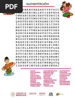 Sopa de Letras: Vida Saludable | PDF