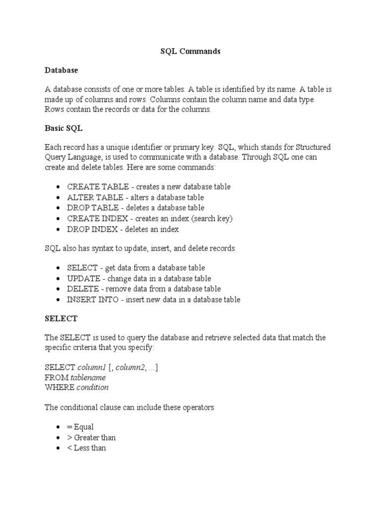 SQL Queries 2 | PDF | Database Index | Table (Database)