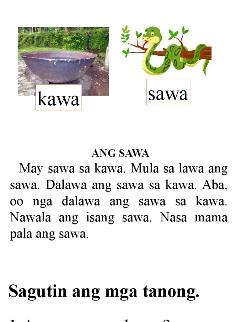Ang Sawa | PDF