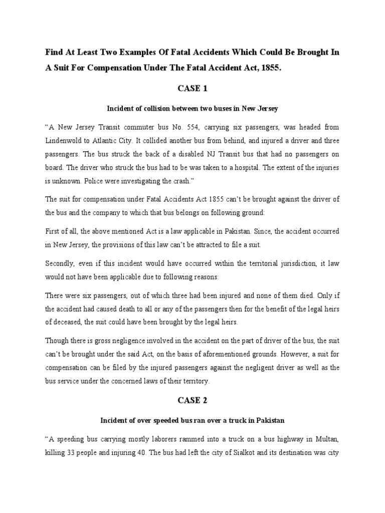 Assignment of Legal Drafting | PDF | Lawsuit | Negligence