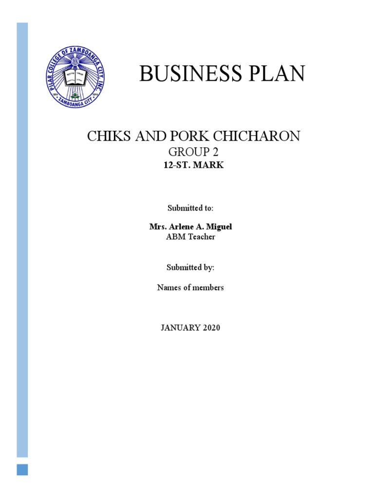 Business Plan Group 3 | PDF | Business | Business Process