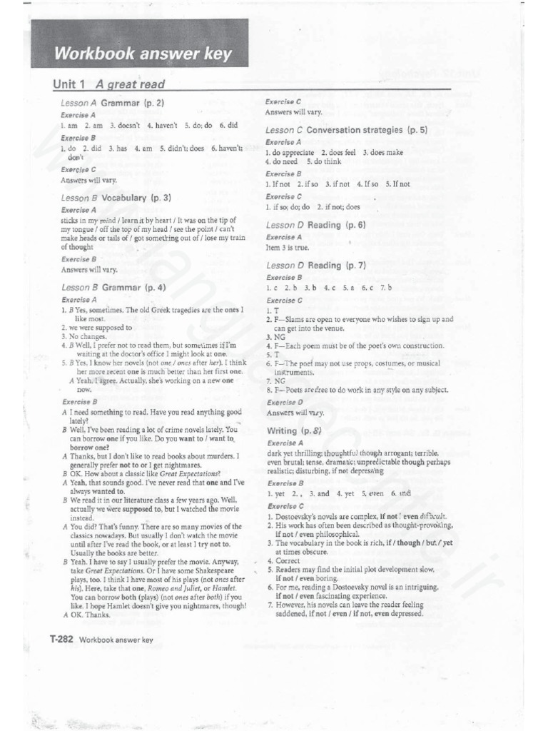 Viewpoint 2 Workbook | PDF