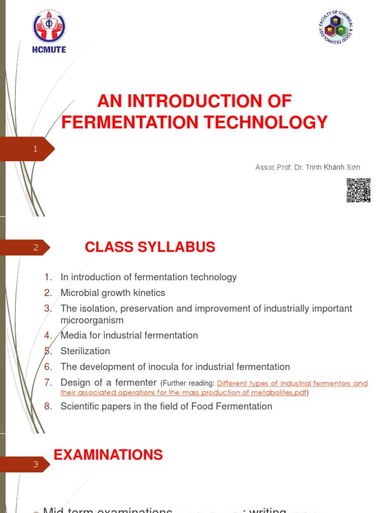 C1 - An Introduction of Fermentation Technology | PDF | Metabolism ...
