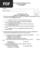 Letrang JJ Kindergarten Worksheets | PDF