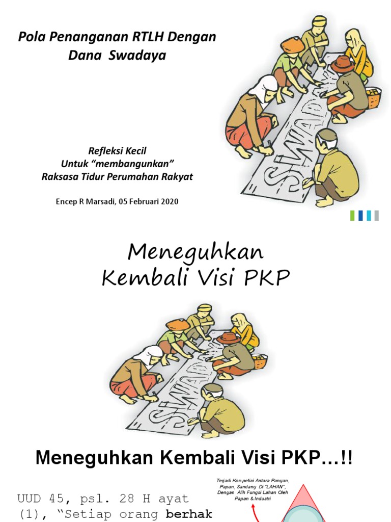2020-02-05 Pola RTLH Oleh Masyarakat | PDF