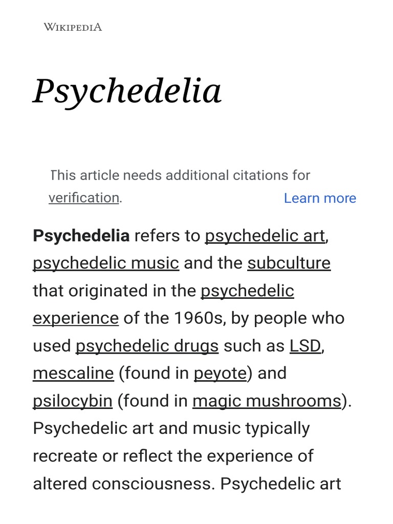Exploring the Origins and Evolution of Psychedelic Culture, Art, and ...