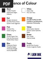 International Color Symbolism Chart | PDF | Courage | Love