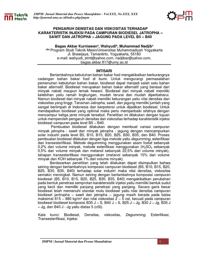 Bagas Akbar Kurniawan - Naskah Publikasi - 20170130019.. | PDF | Teknologi & Rekayasa