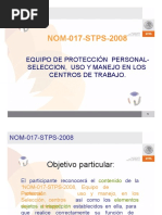Nom 017 STPS 2008 | PDF