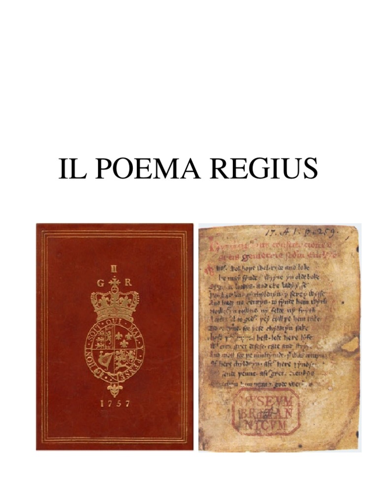 Poema Regius | PDF