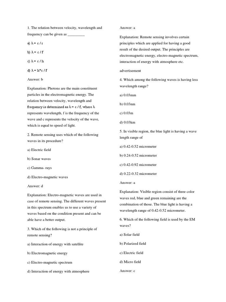 Geospatial Tech MCQ Class Xi | PDF | Geographic Information System ...
