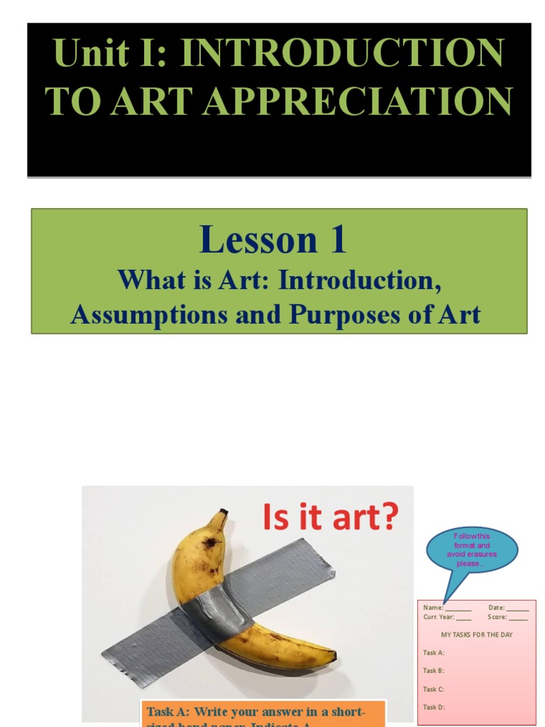 Introduction To Art Appreciation | PDF | Cognition | Cognitive Science
