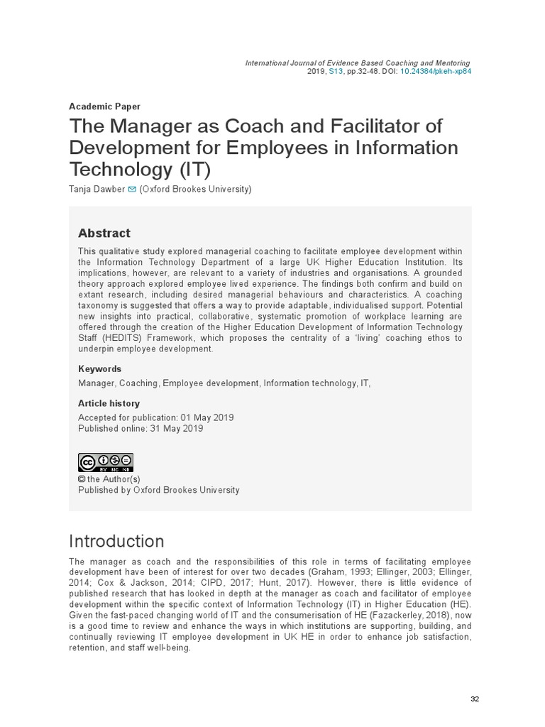 MT Paper | Download Free PDF | Mentorship | Learning