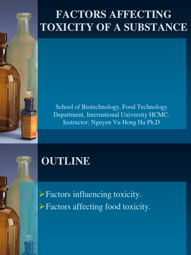Chapter 3 Factors Influencing Toxicity BB | PDF | Toxicity | Drug ...