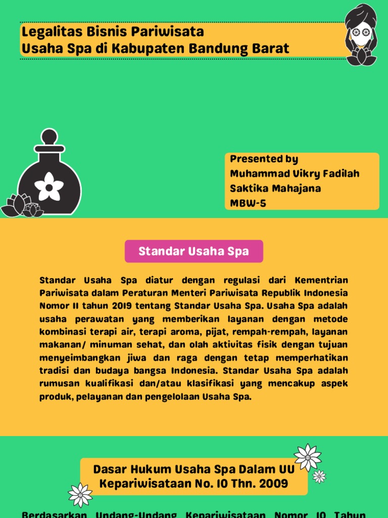 LEB - Usaha Spa - Sakti & Vikry - MBW 5 | PDF | Bisnis
