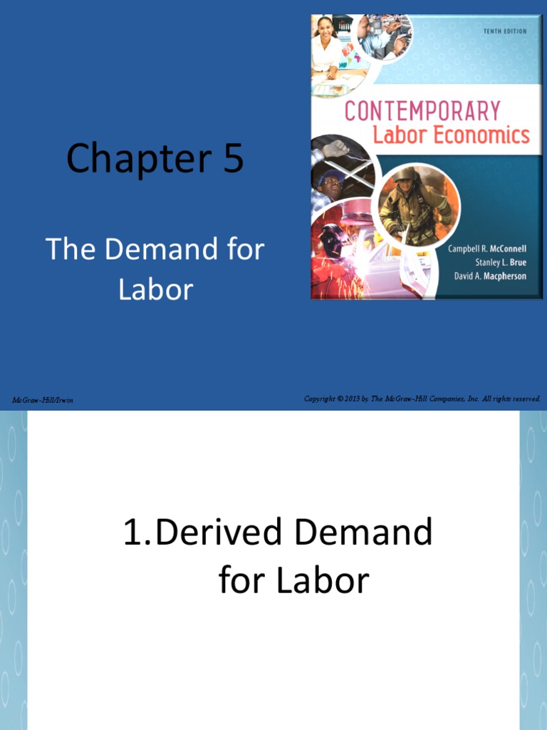 Labor Economy Chap005 | PDF | Elasticity (Economics) | Labour Economics