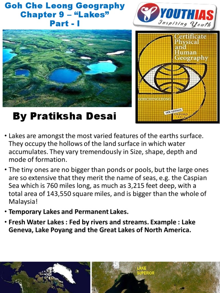 Formation and Origins of Natural Lakes | PDF | Lake | Valley