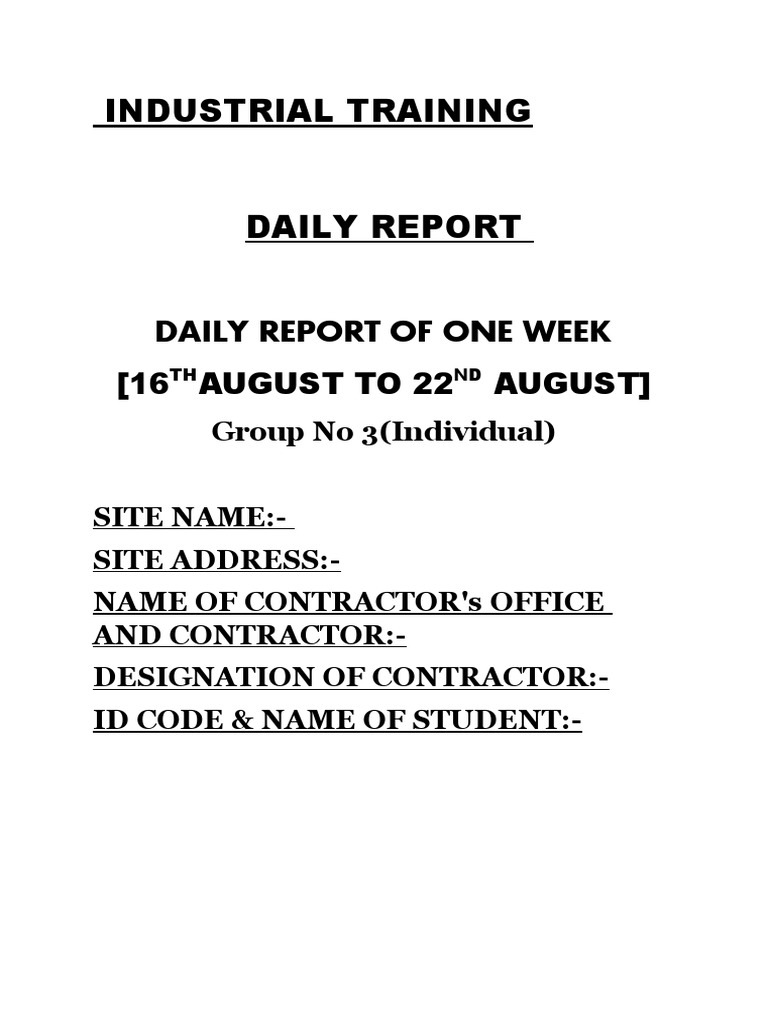 Dufferin Hospital Amravati Training Report | PDF | Technology & Engineering