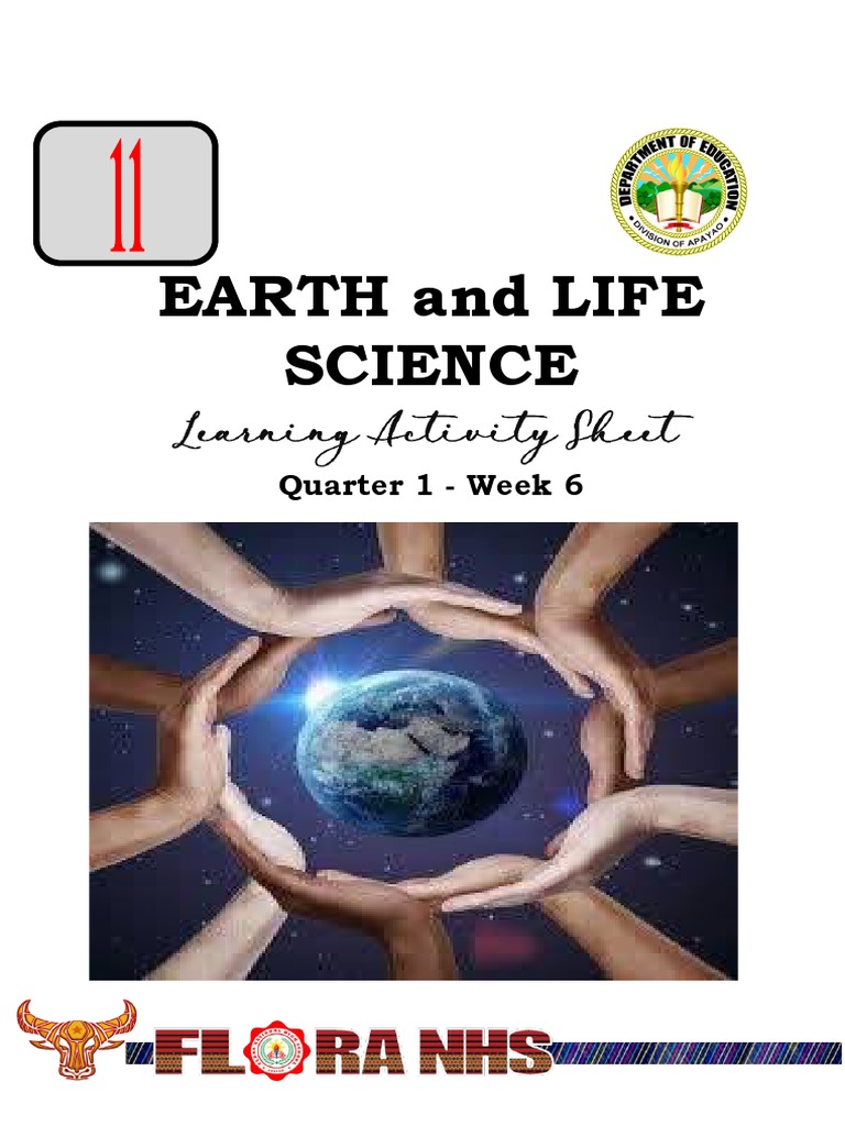Earth and Life Science: Quarter 1 - Week 6 | PDF | Volcano | Types Of ...