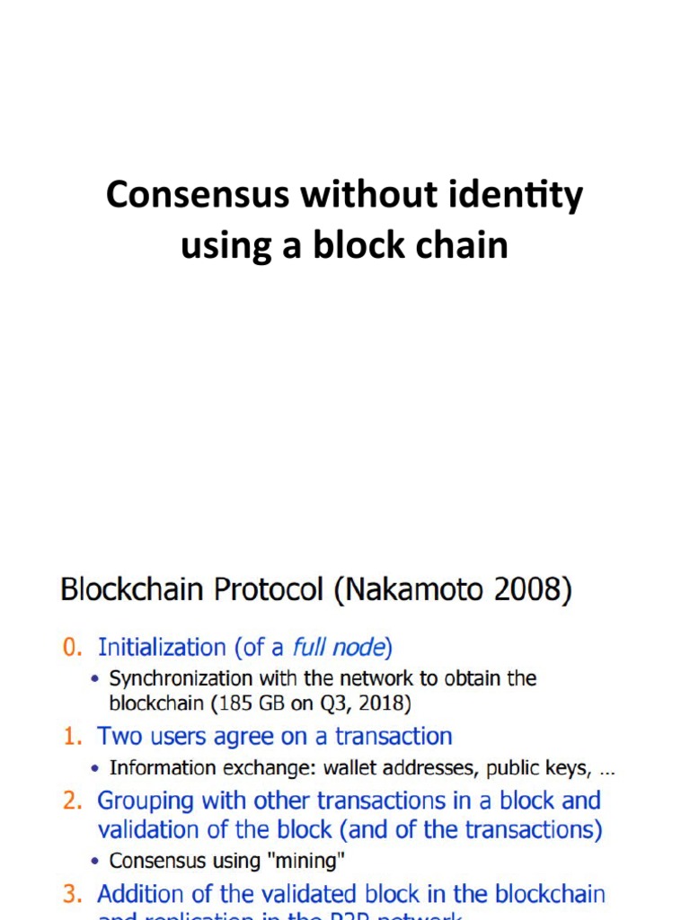 FALLSEM2021-22 CSE1006 TH VL2021220104046 Reference Material I 24-Aug-2021 Consensus in Bitcoin ...