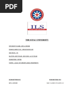 Conditional Transfer Section 25 of Trans | PDF