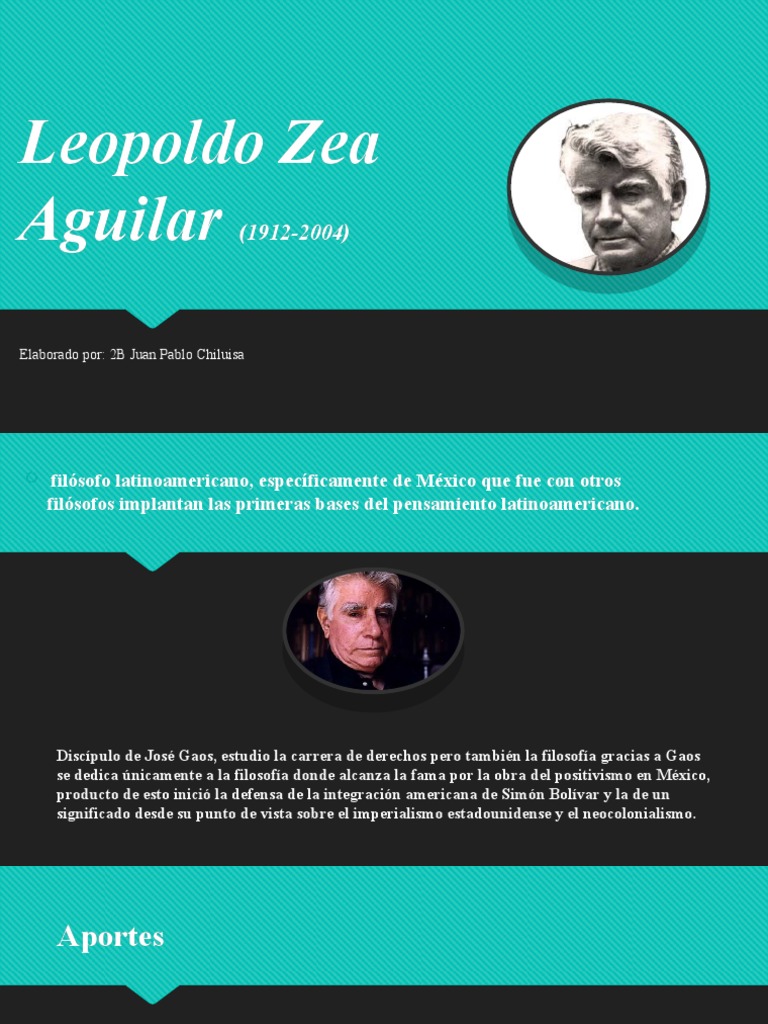 Leopoldo Zea 2 | PDF | Ciencias sociales | Religión y espiritualidad