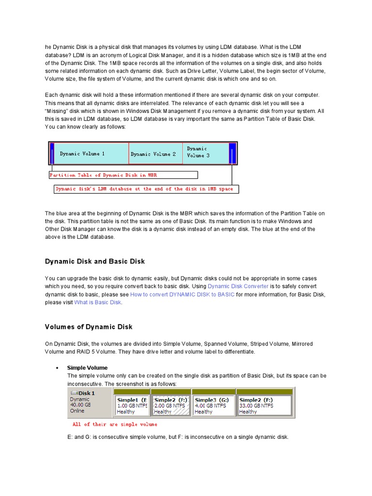 Dynamic and Basic Disk | PDF | Computer Data | Computer Architecture